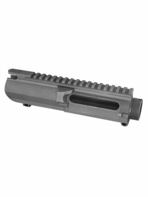 A1 Stripped Upper Receiver w/M4 Feed Ramp – Black | Luth-AR