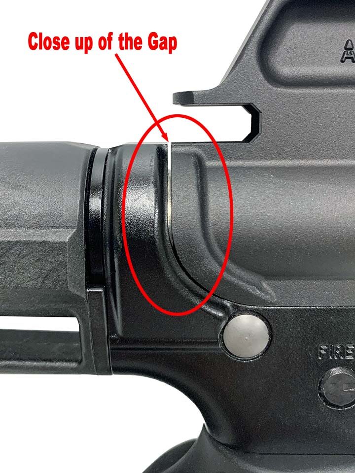 Blemished — Slick Side A1 Upper Receiver, Assembled – Luth-AR